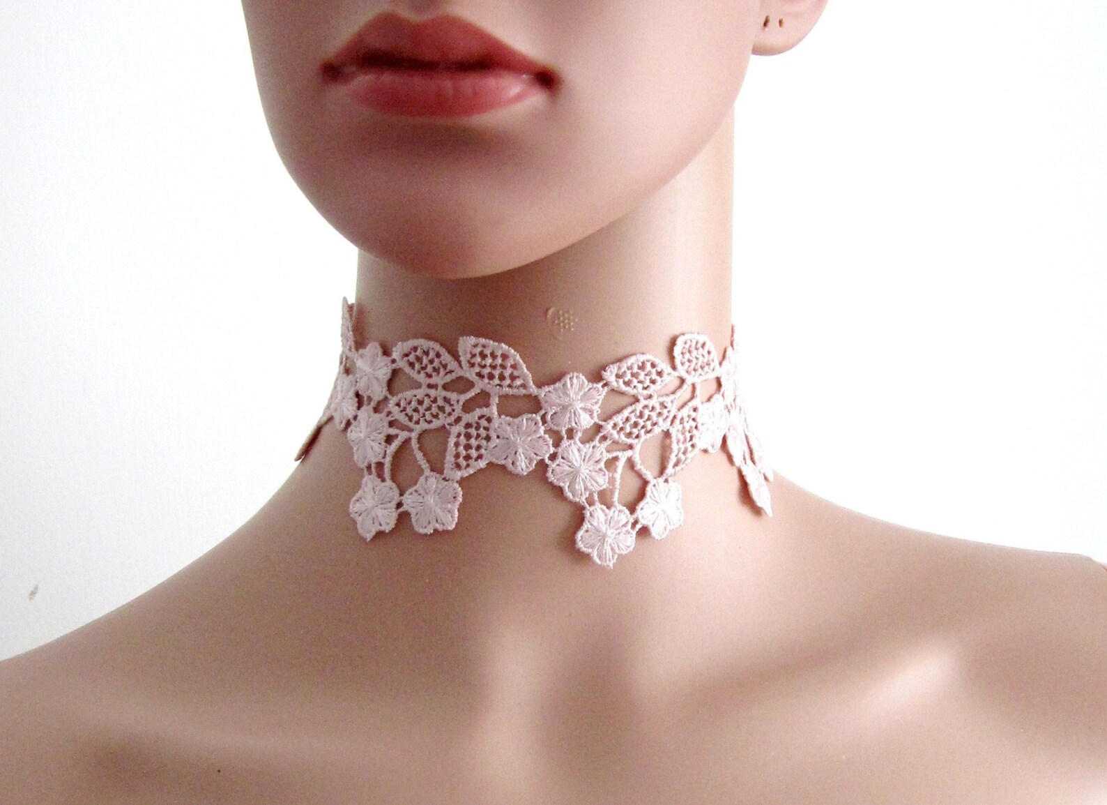 Pearly Beaded Engagement Jewelry Soft Pink Feather & Tiny - Etsy