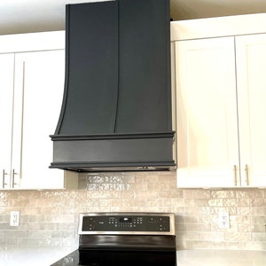 Sloped Style Range Hood With Strapping - Etsy