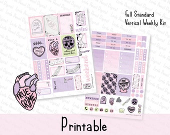 100 Printable Planner Stickers Digital Planner Stickers Stickers With ...