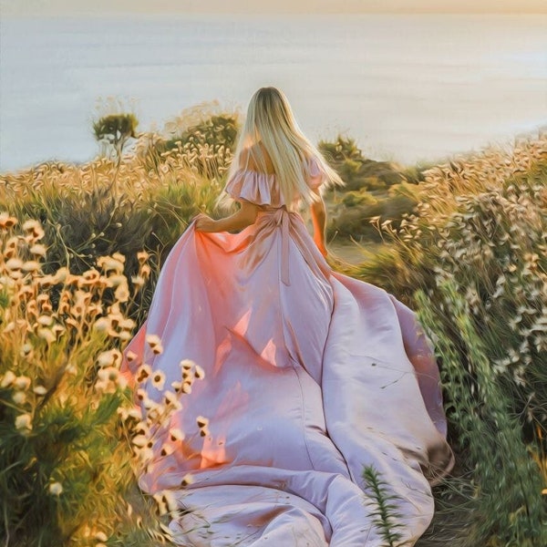 Flowy Picture - Etsy