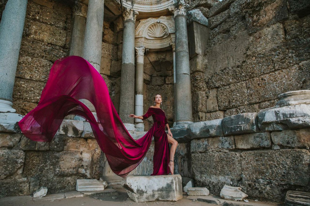 Velvet Miranda Dress // Velvet Long Sleeve Dress Winter - Etsy