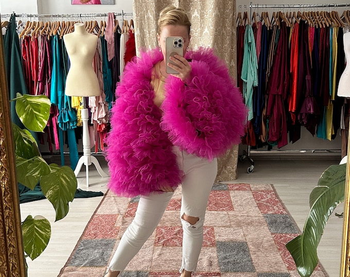 Vintage High Victorian Gothic Black Ruffle Jacket * Black Gothic Coat ...