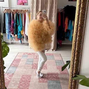 Andrea Crop Jacket in Gold Color MY177 // Custom Color Multiple Size ...