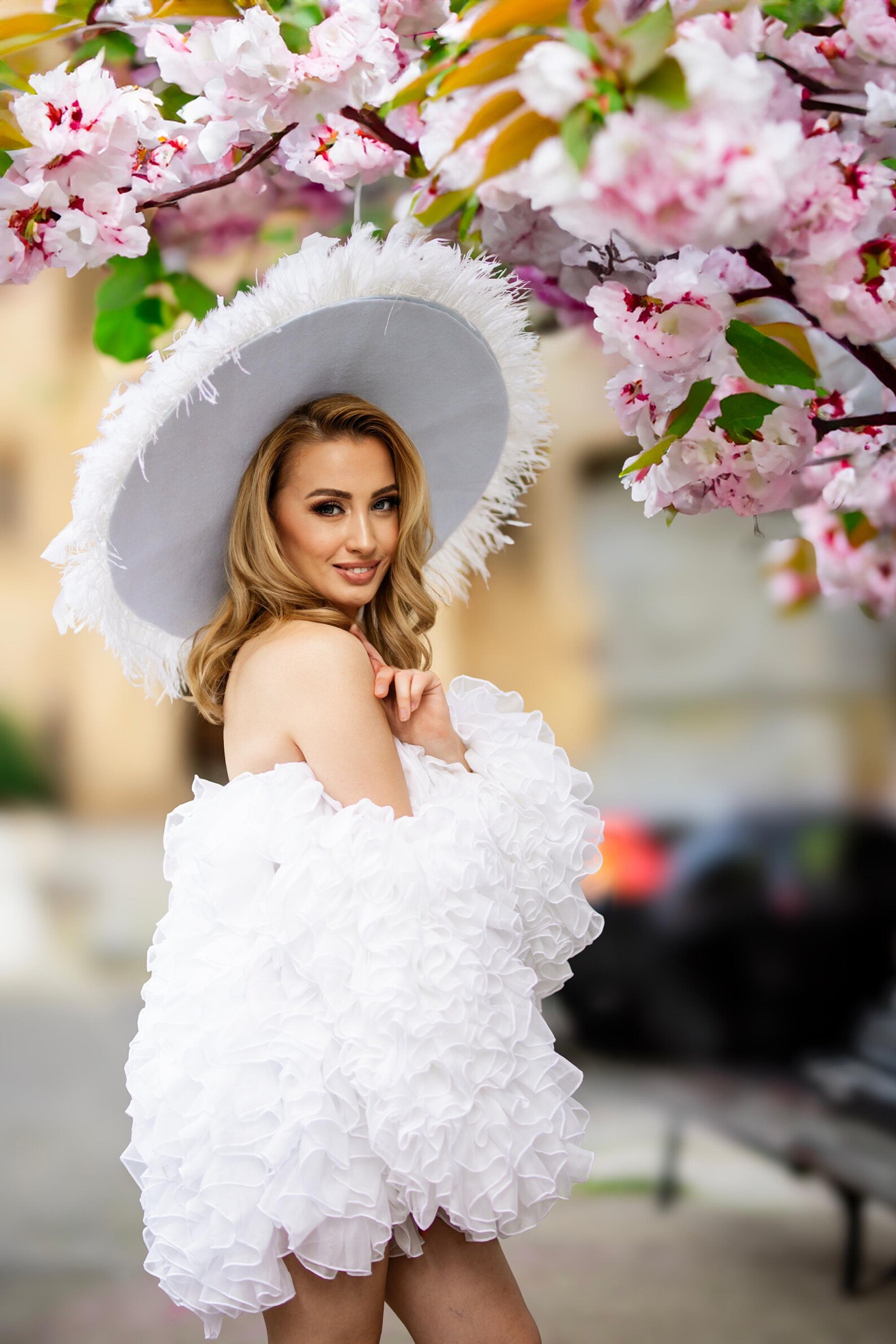 April Ruffles Dress // Custom Length 70-90 Cm According to Your Height ...