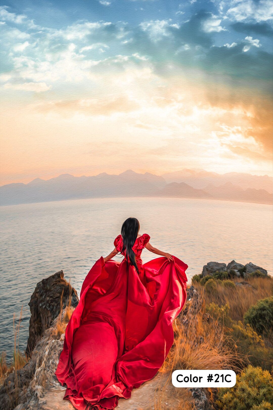 Alana Flying Dress in Custom Color Multiple Sizes Dress Perfect Photo ...