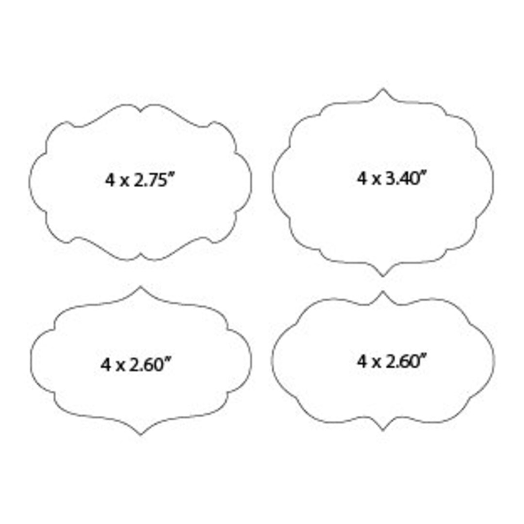 Plaque Cookie Cutters - Etsy