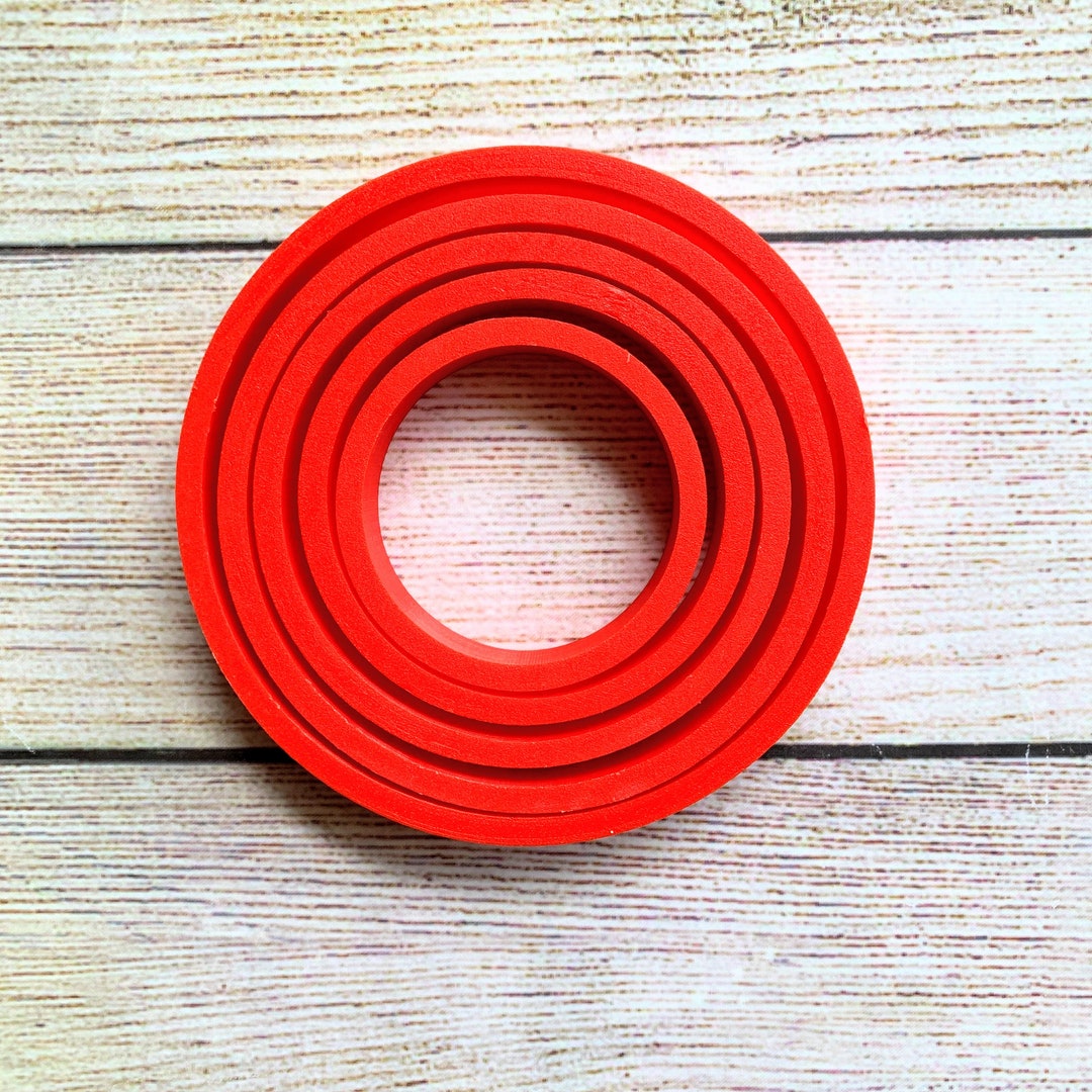 Nesting Circle Cookie Cutters/nesting Circles/circle Cookie Cutters - Etsy