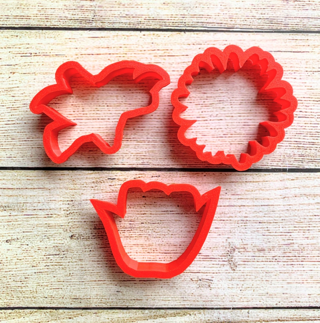 Mini Flower Cookie Cutters/floral Minis Cookie Cutters/floral Minis ...