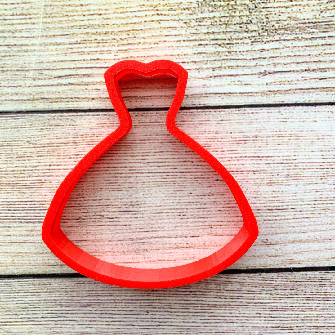 Prom Dress Cookie Cutter/prom Dress/wedding Dress/cookie Cutter - Etsy