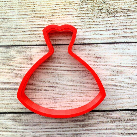 Prom Dress Cookie Cutter/prom Dress/wedding Dress/cookie | Etsy