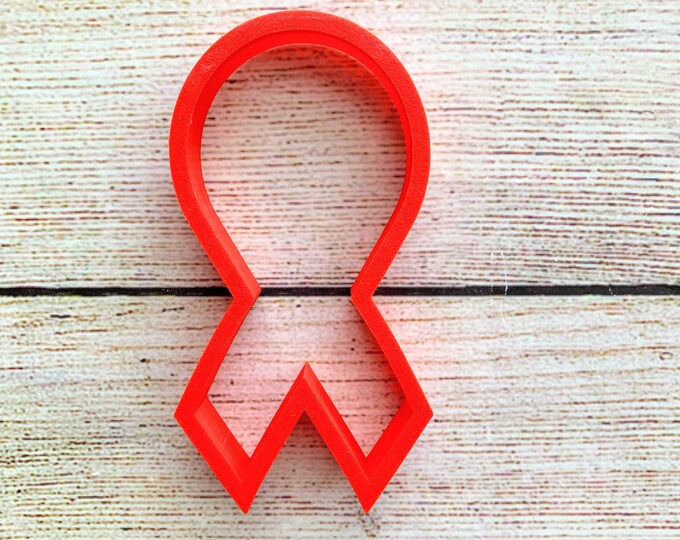 Awareness Ribbon Cookie Cutter/awareness Ribbon - Etsy