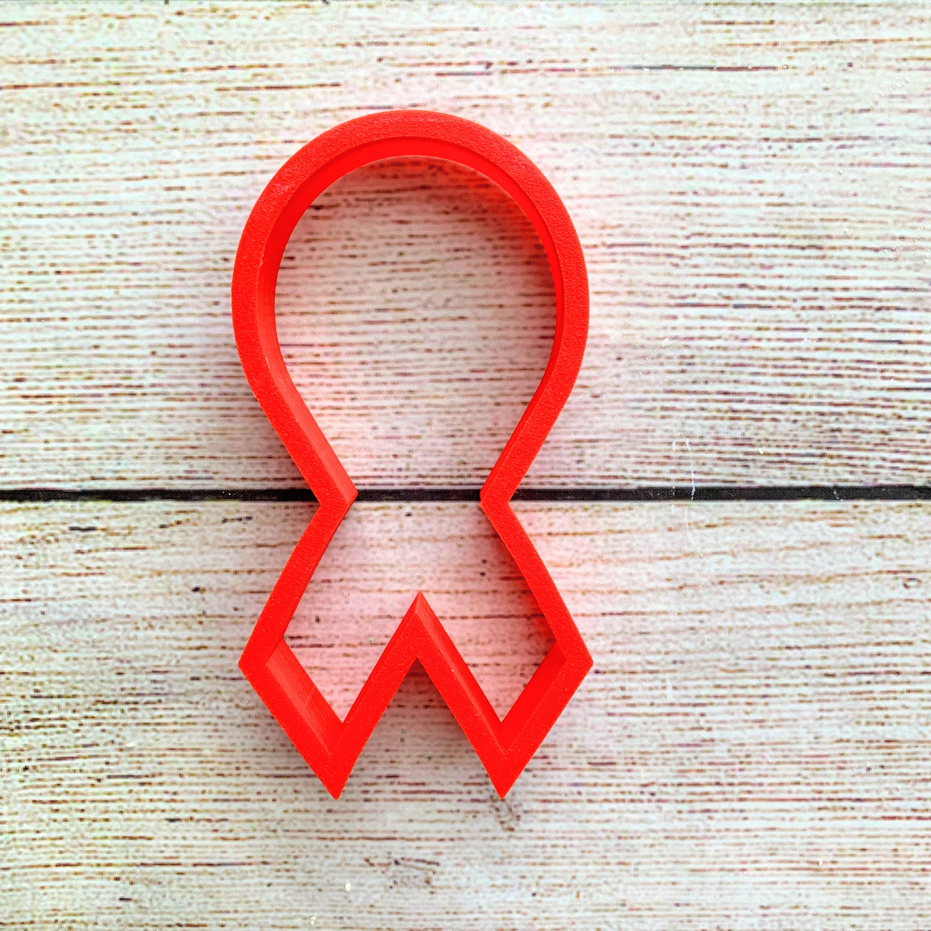 Awareness Ribbon Cookie Cutter/awareness Ribbon | Etsy