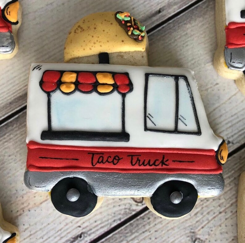 Taco Truck Cookie Cutter/taco Truck/taco Cookie Cutter - Etsy