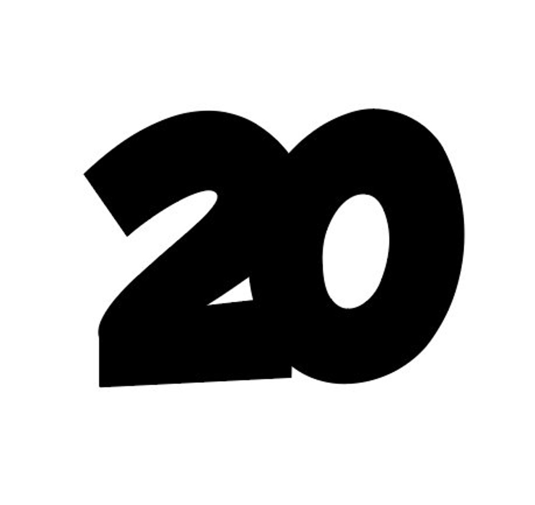 Twenty/ 20 Number Cookie Cutter - Etsy