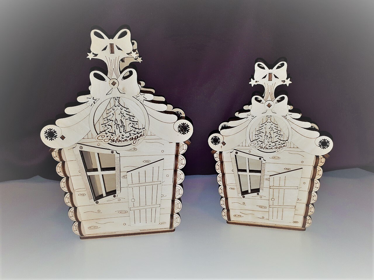 Cnc Files for Wood Candy House Laser Cut Pattern Cnc Router Files ...