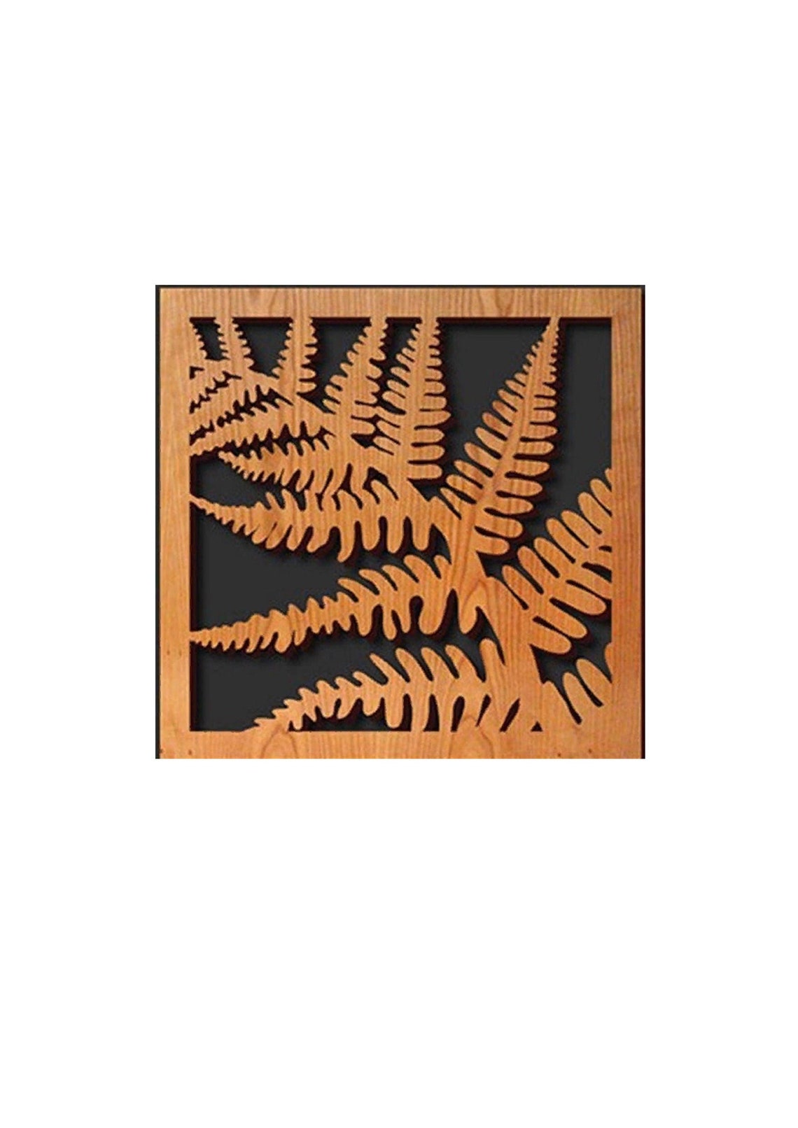 Cnc Files for Wood Panel Leaf Laser Cut Pattern Cnc Router | Etsy