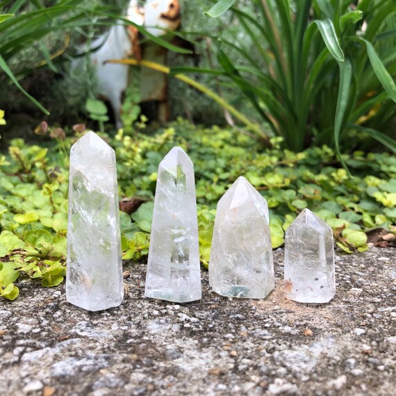 Small Clear Quartz Towers | Etsy
