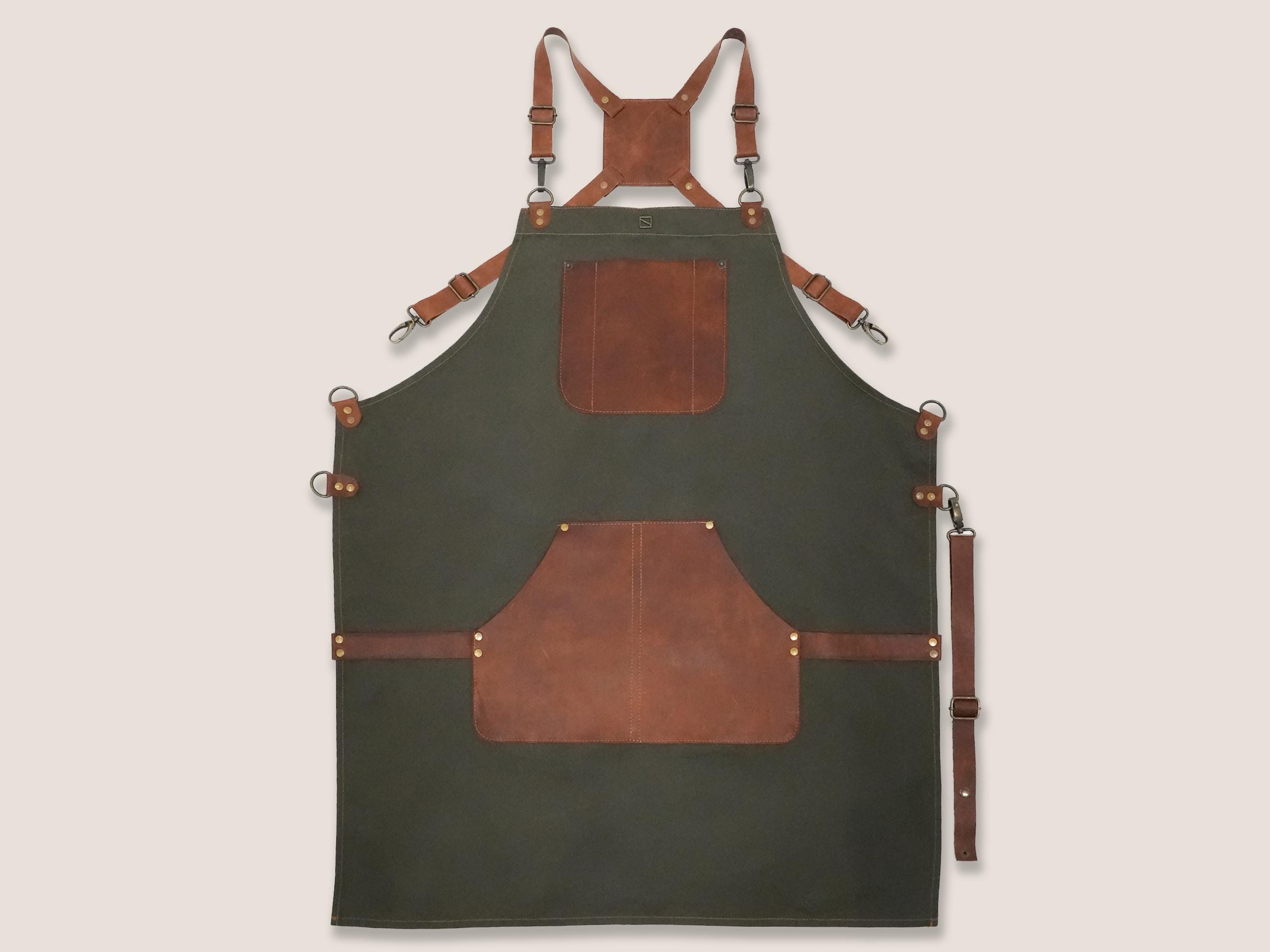 Personalized Apron for Men and Women - Adjustable Canvas Apron With ...