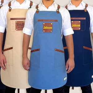 Custom Apron for Men and Women, Cross-back, Professional Quality ...