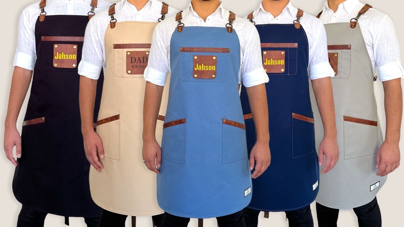 Custom Apron for Men and Women, Cross-back, Professional Quality ...