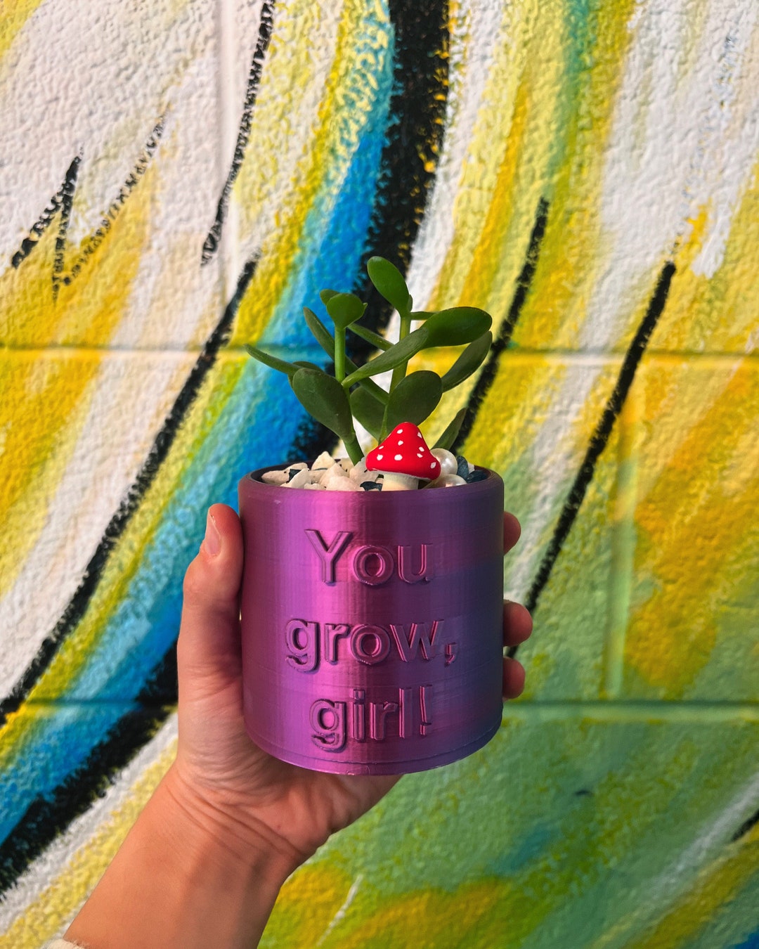 3d Printed Plant Pot - Etsy