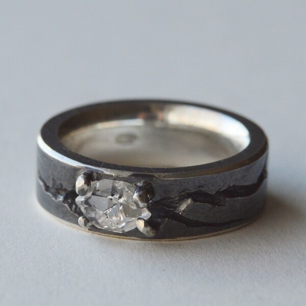 Non Diamond Engagement Ring - Etsy