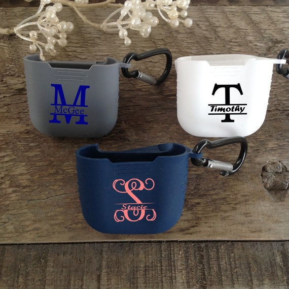 Monogram Airpod Case Cover Engraved Airpod Case Cover | Etsy