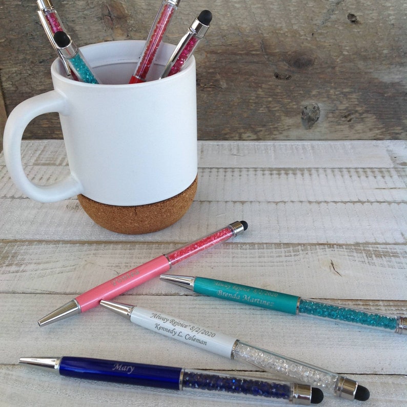 Personalized Stylus Ink Pen Engraved Stylus Engraved Ink Pens | Etsy