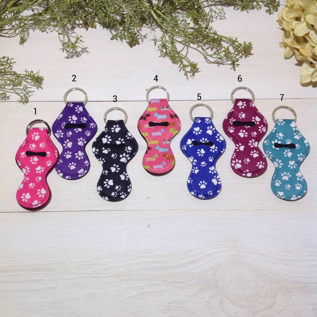 Chapstick Holder Chapstick Holder Keychain Chapstick Case Chapstick ...