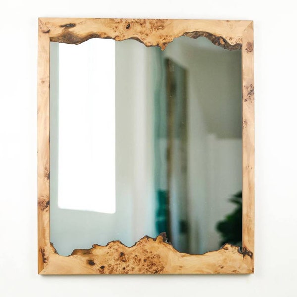Live Edge Mirror - Etsy