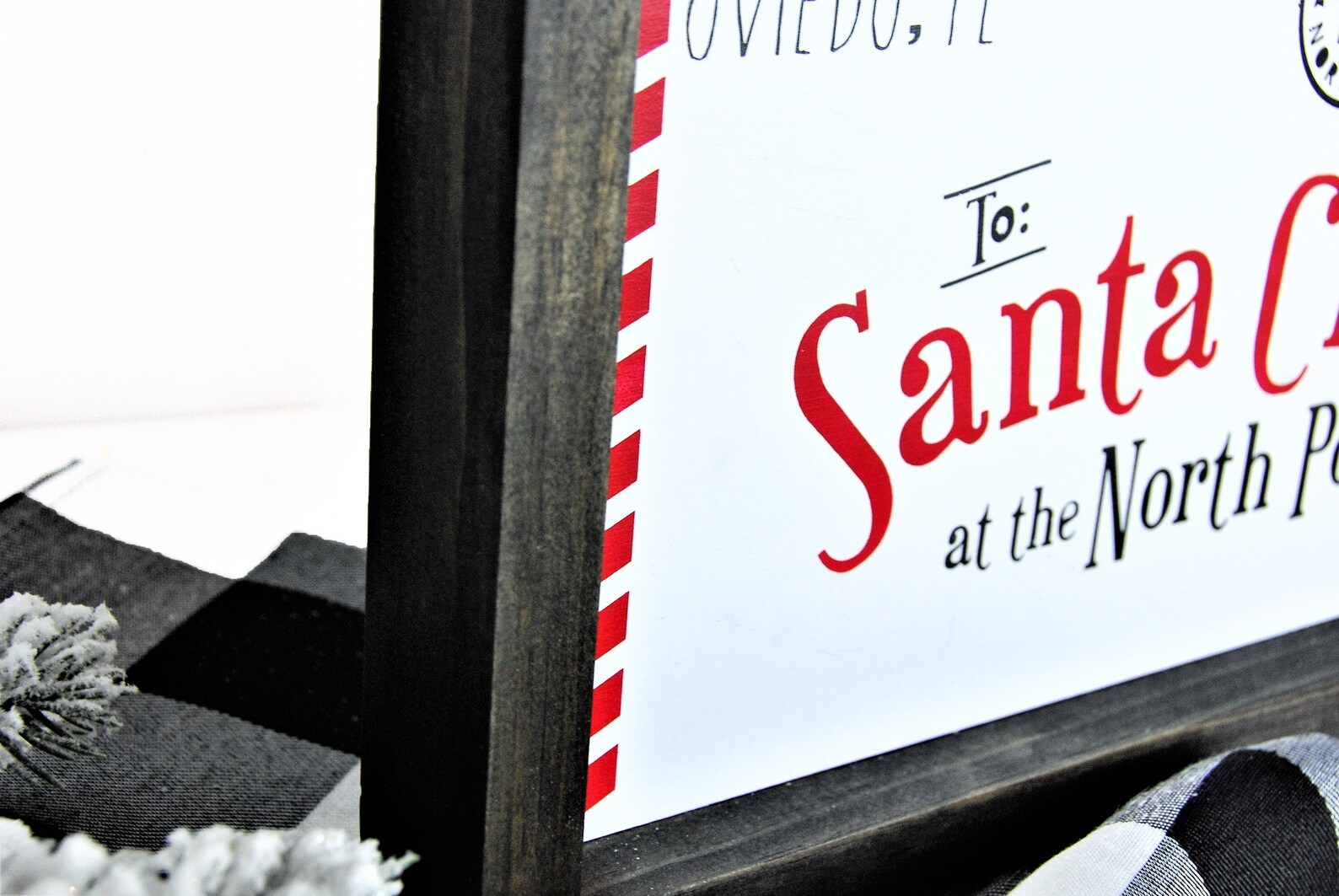 Santa Letter Santa Mail Sign - Etsy