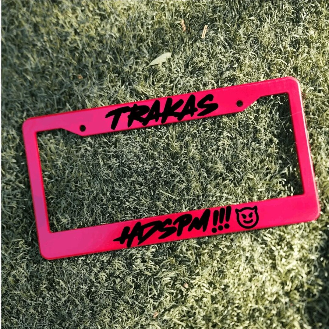 Luis R Conriquez - TRAKAS HDSPM License Plate Frame - Etsy