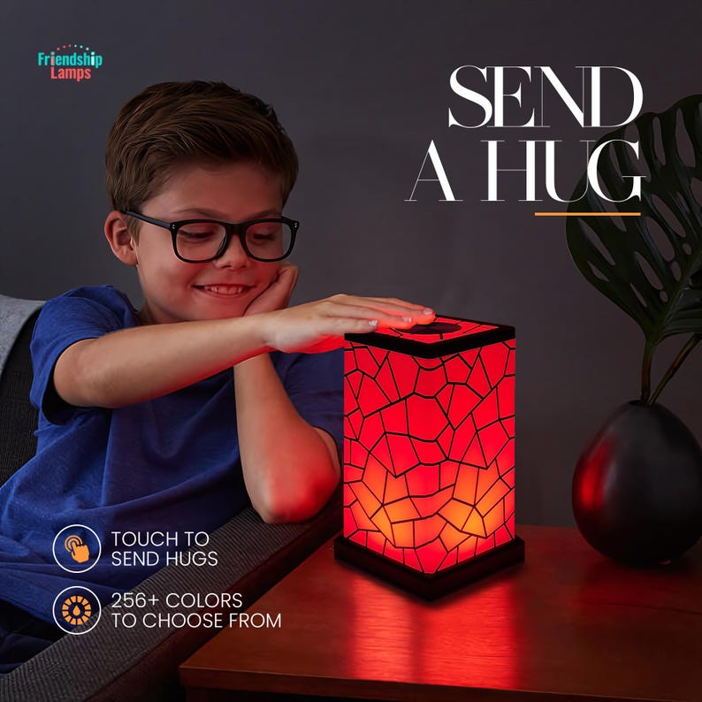Friendship Lamp | Touch-activated for Long-distance Connections ...
