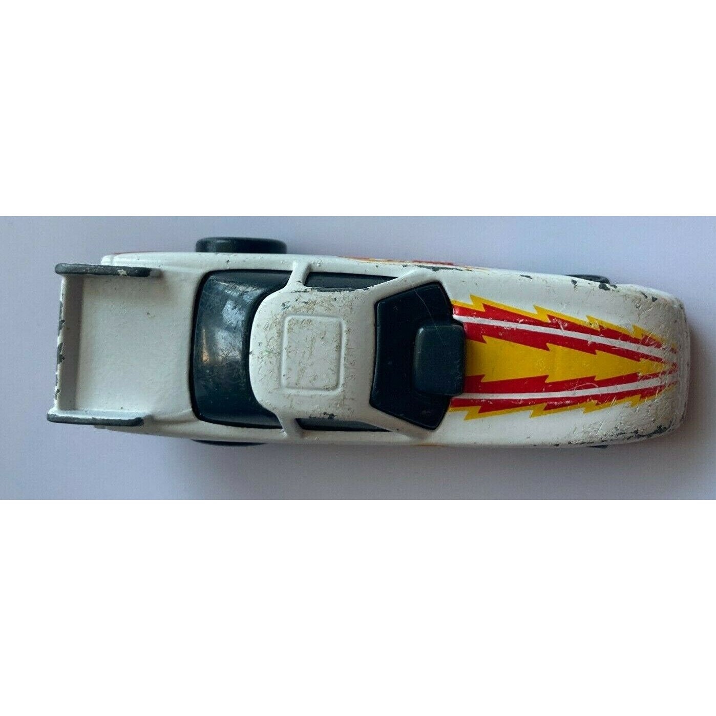 1993 Mattel Hot Wheels Race Car White Diecast Vehicle Collectable Auto ...