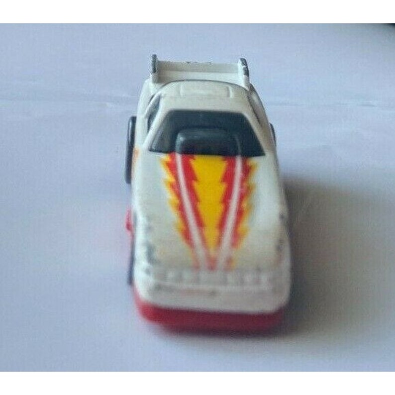 1993 Mattel Hot Wheels Race Car White Diecast Vehicle Collectable Auto ...