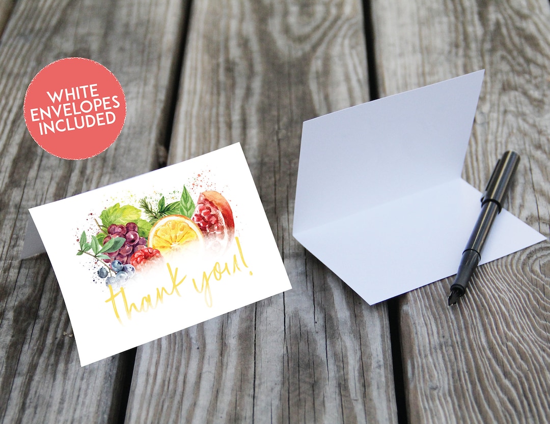 Health Thank You Cards, Health Coach, Health and Wellness, Personal ...