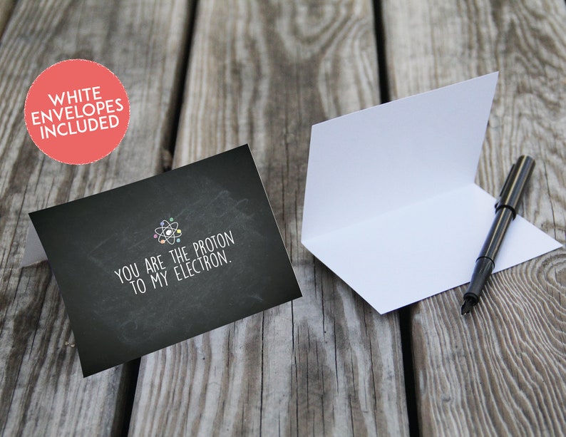 Science Thank You Card Science Greeting Cards Cards for - Etsy