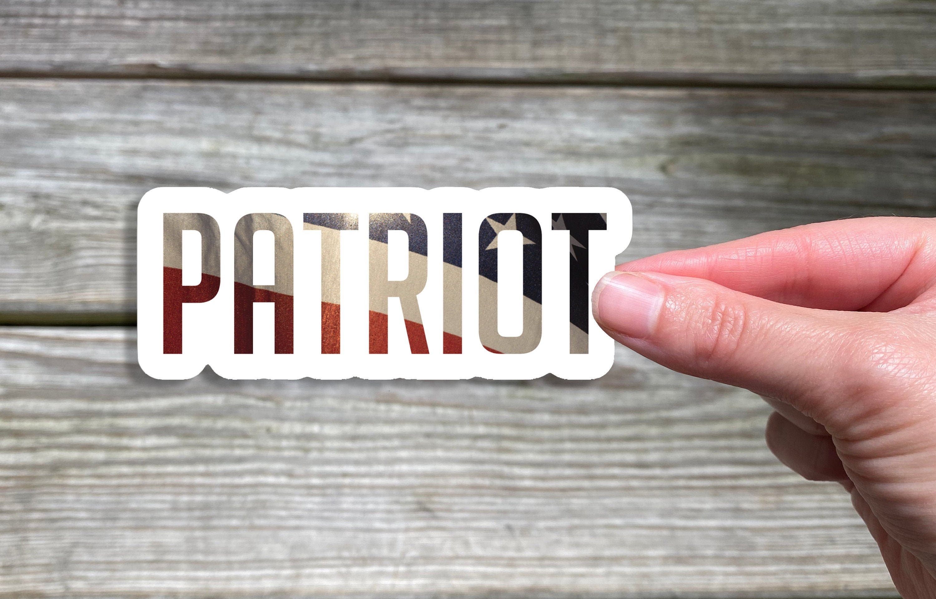 Patriot Sticker American Patriot Patriot Decal Conservative | Etsy