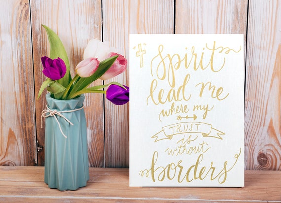 Custom Calligraphy Christian Wall Art Bible Verse Wall Art - Etsy