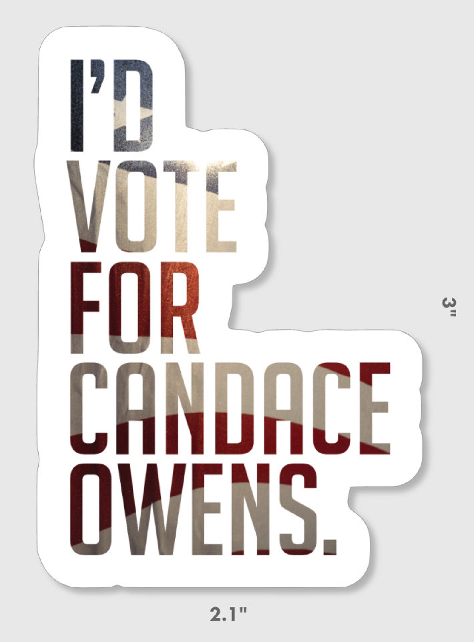 Candace Owens Sticker Conservative Woman Sticker Free | Etsy