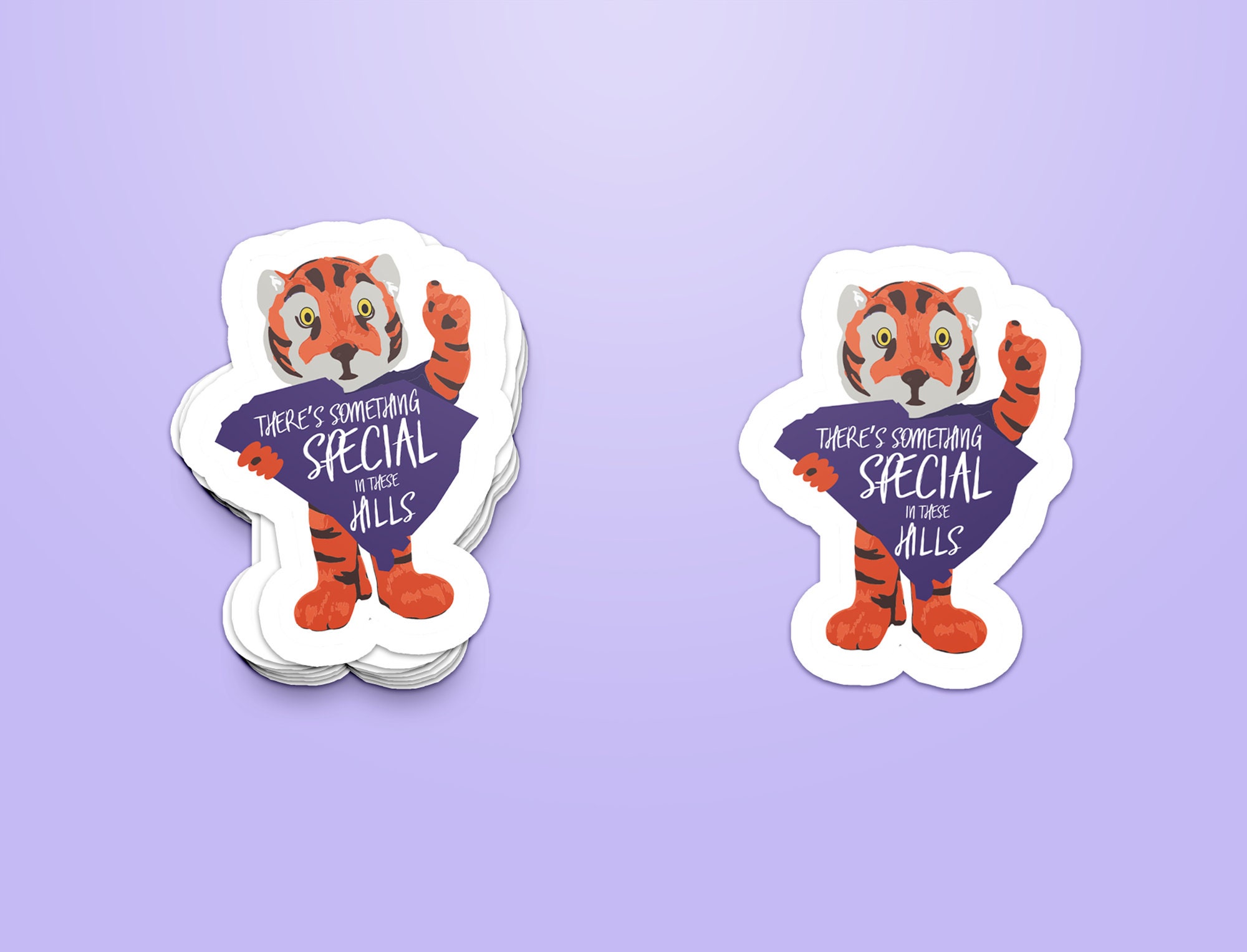 Tiger Sticker All in Sticker South Carolina University | Etsy