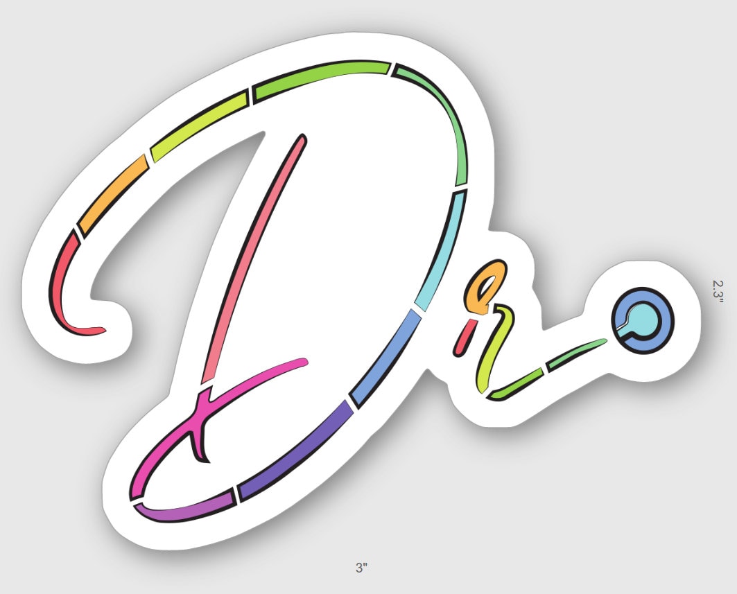 Dr sticker Doctor sticker Future Doctor Medical School | Etsy