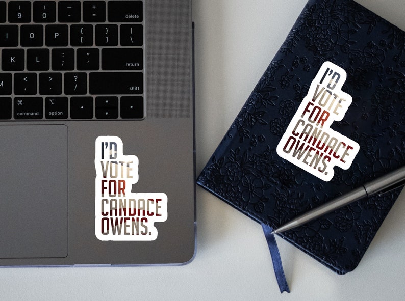 Candace Owens Sticker Conservative Woman Sticker Free | Etsy