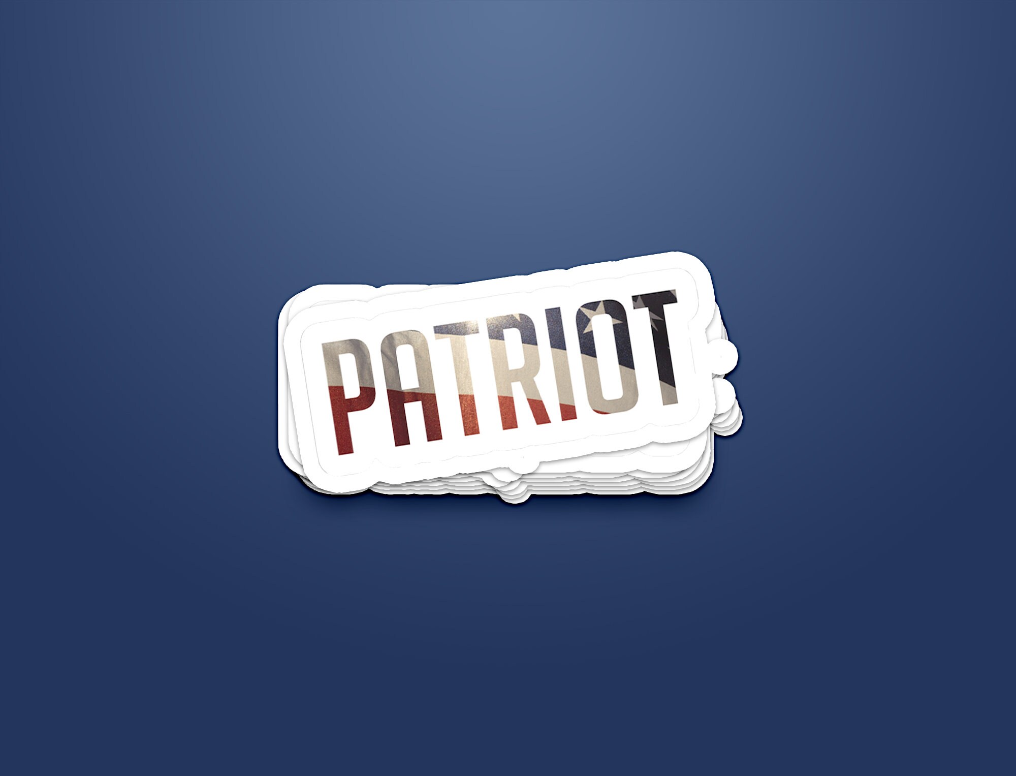 Patriot Sticker American Patriot Patriot Decal Conservative | Etsy