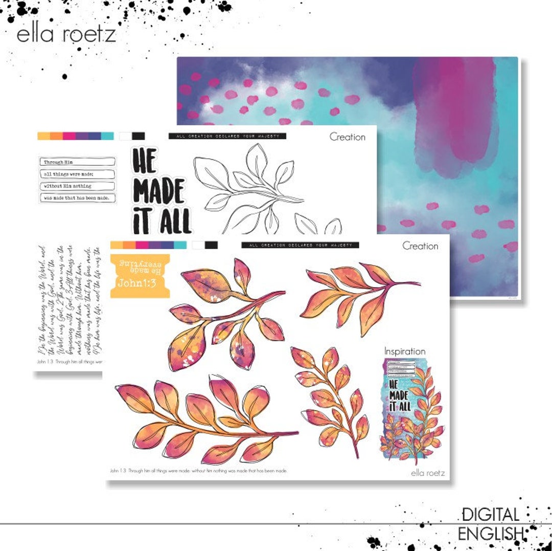 He Made Everything Creation Prayer Journal Bible Journal Devotional ...