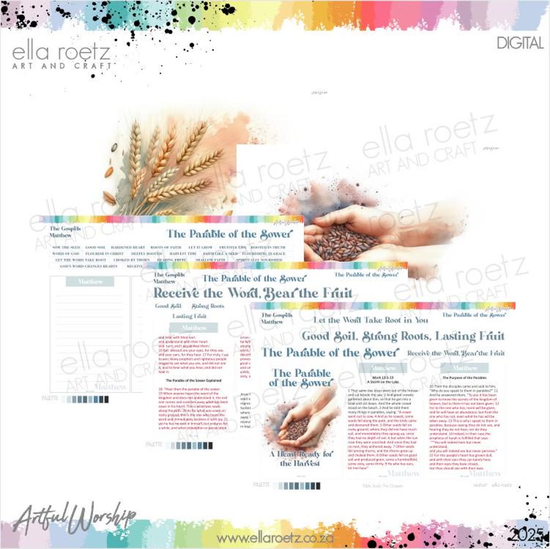 The Parable of the Sower - the Gospels - Matthew | Faith-based Bible ...