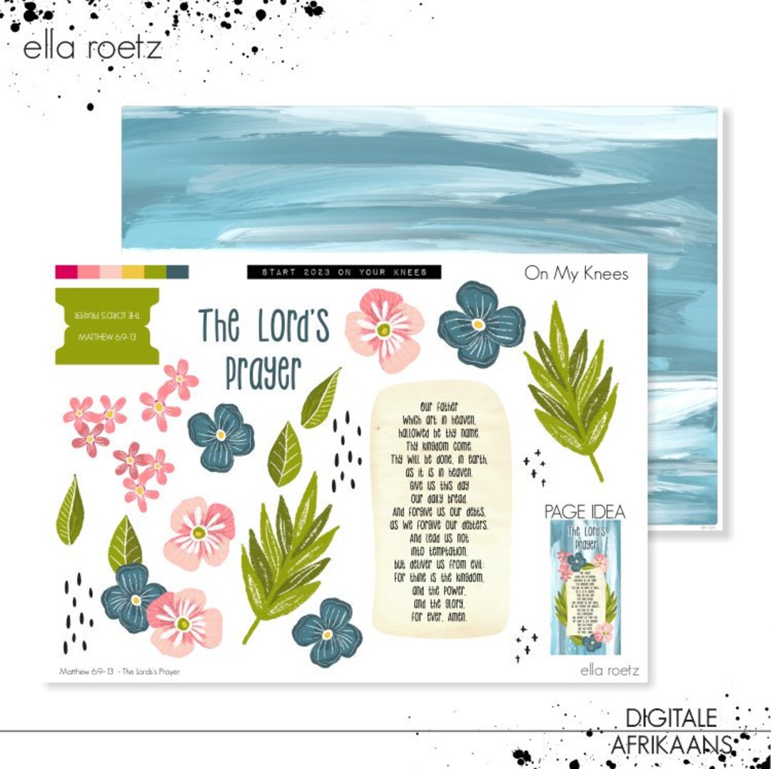 The Lord’s Prayer | Prayer Journal Bible Journal Devotional Printable ...