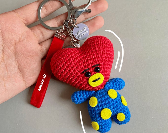 Crochet PATTERN Tata/V BTS/bt21 pdf tutorial English/Español DIGITAL ...