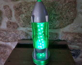 LED Rocket Lamp, Retro, 1960s, Futuristic, LED - Etsy