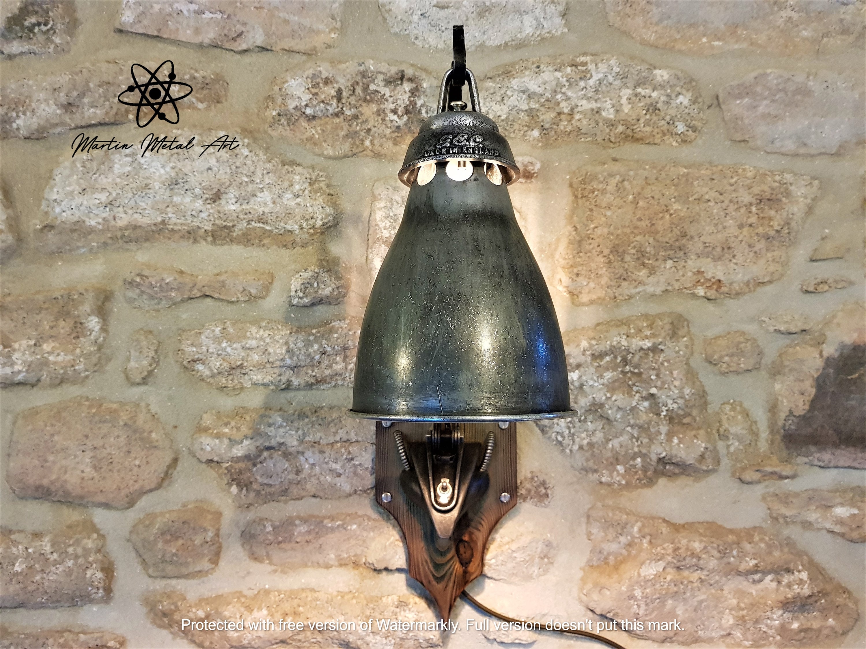 The GEC Wall Lamp Sci Fi Lighting Industrial Space Light | Etsy